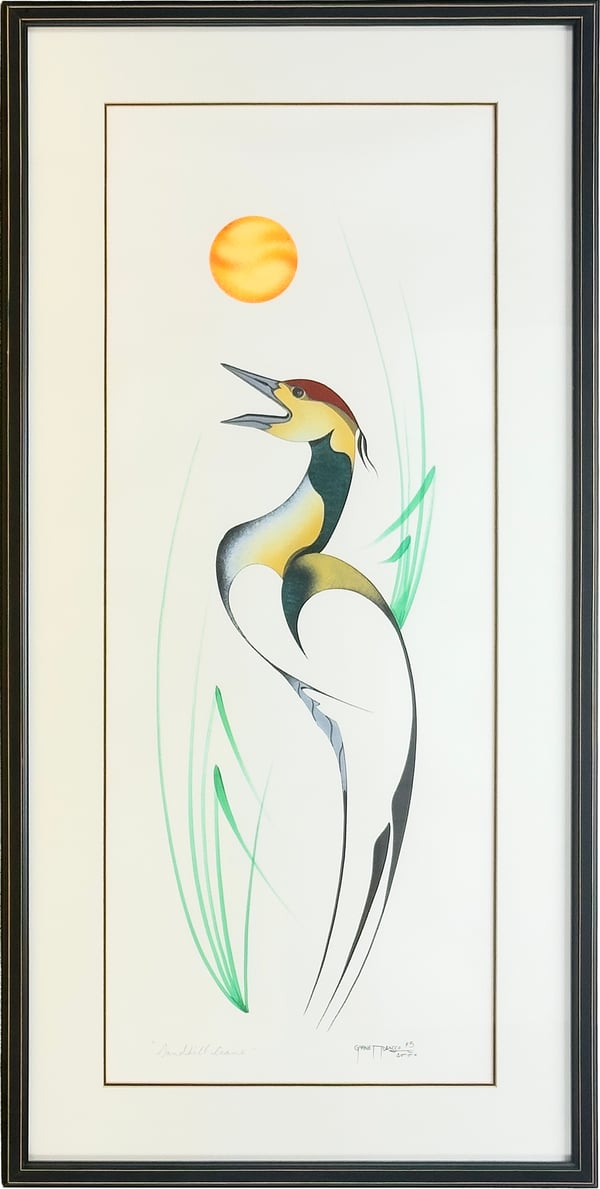 Sandhill Crane by Garnet Tobacco | Mayberry Fine Art